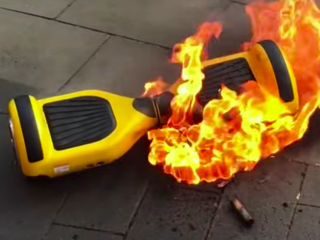 Handling hoverboard malfunctions: scratches+battery | HireRush Blog
